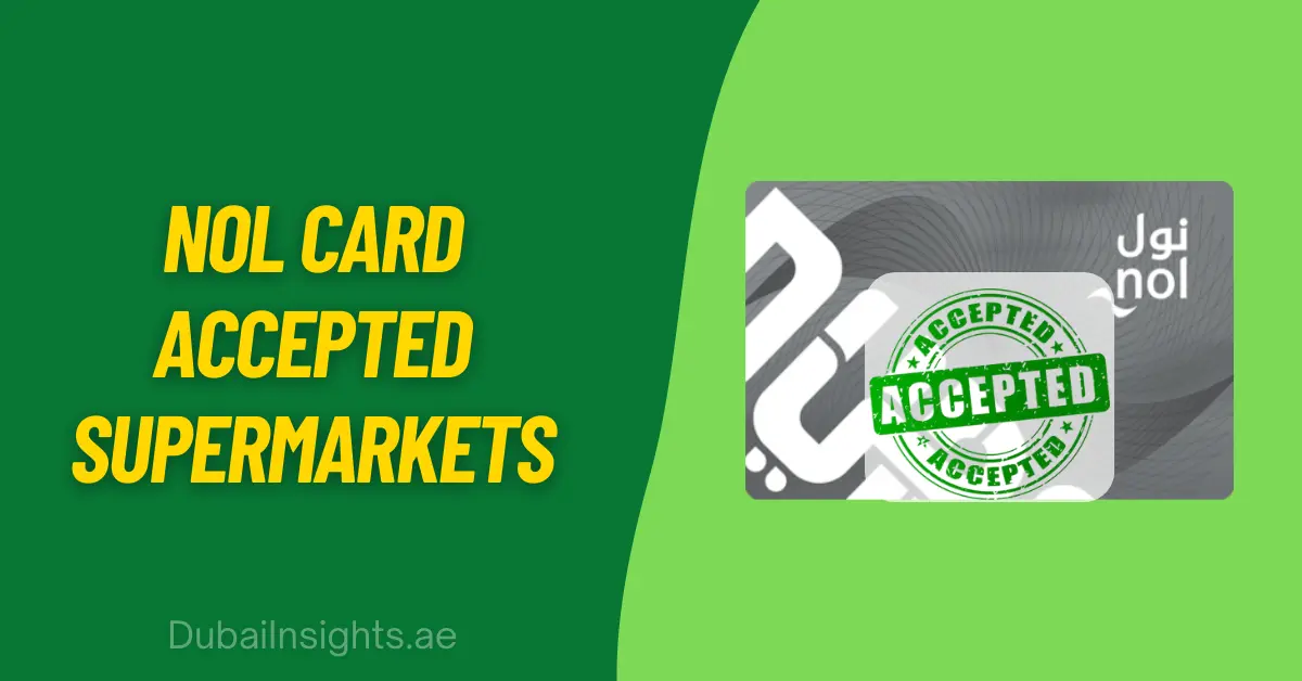 NOL Card Accepted Stores And Supermarkets